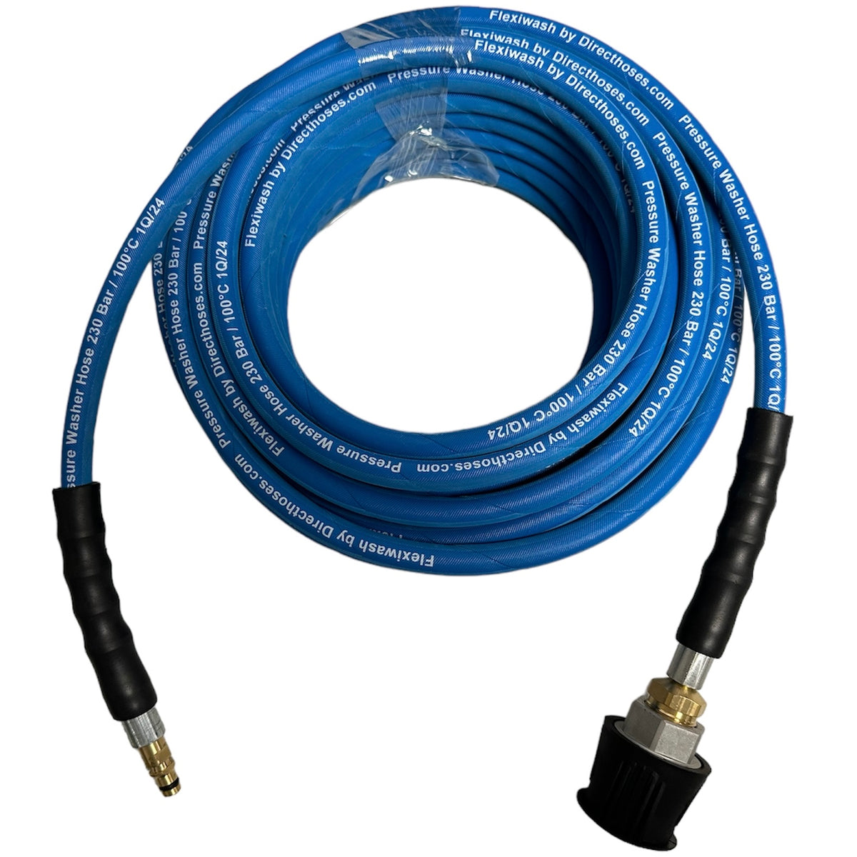 Karcher style Rubber EXTENSION Hose Quick Fit trigger, Quick fit machi ...