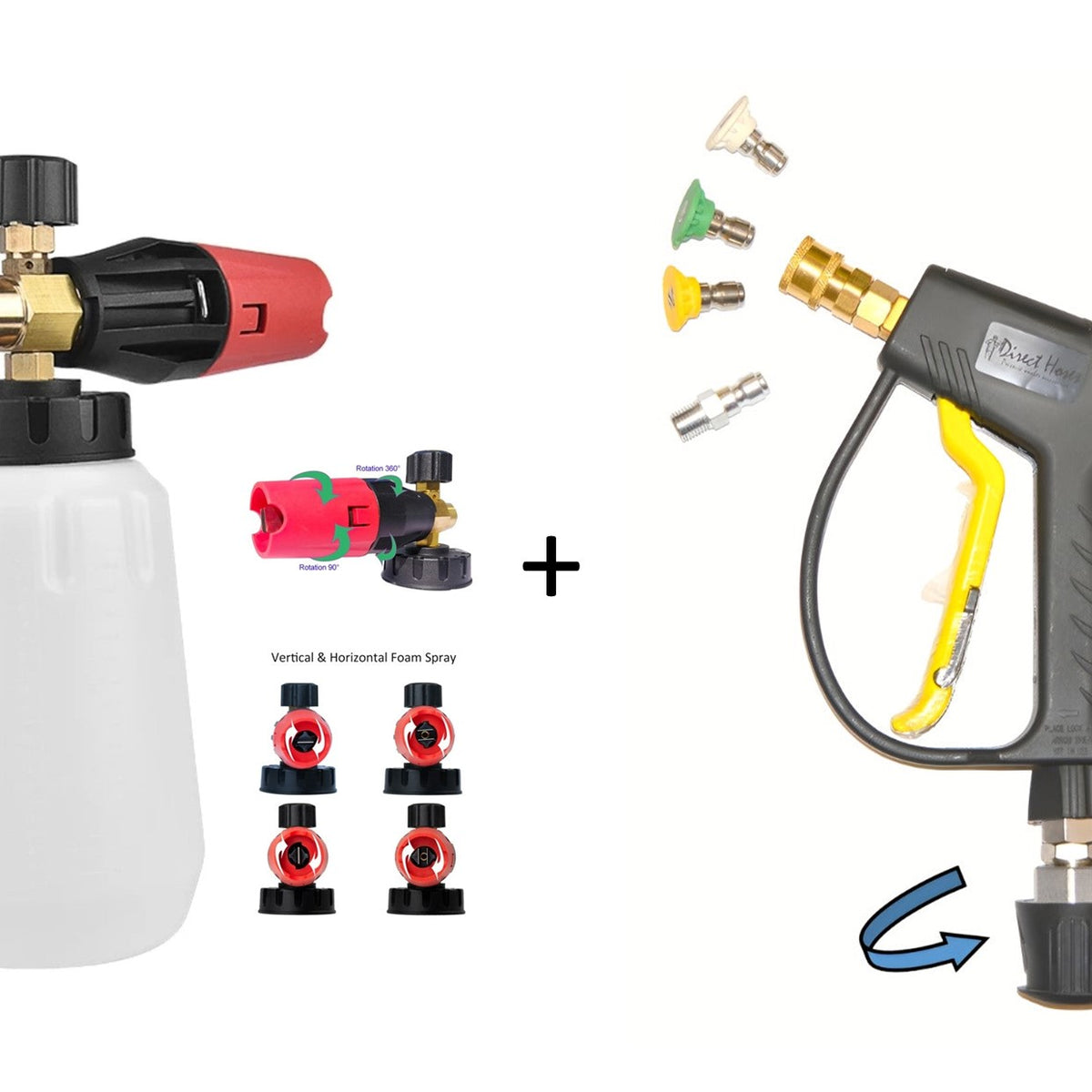 Karcher HD Classic 4/8 - 4/10X Quick fit Short Trigger & foam lance c ...