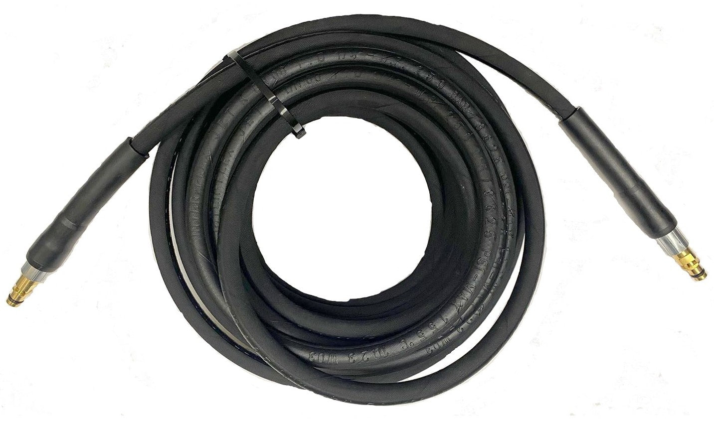 Karcher style replacement Rubber Flexiwash Hose Quick Fit connections